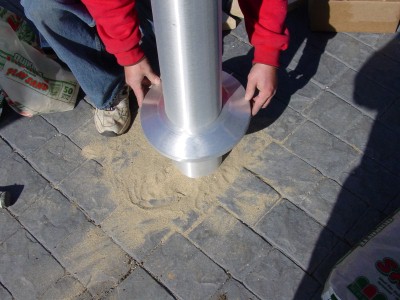 Flag Center > Services > Flagpole Installation